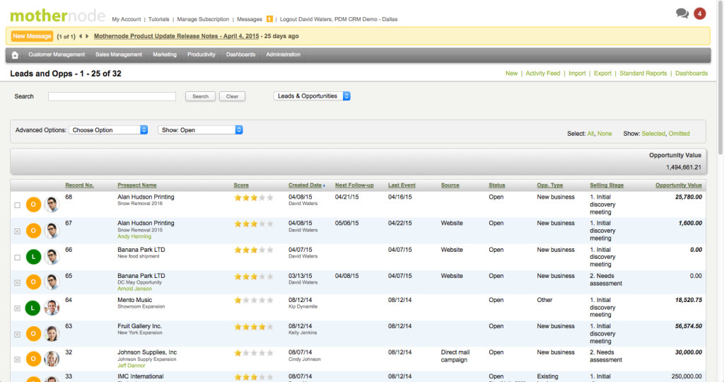 MotherNode CRM Analysis, Reviews, Pricing, Features | CRM Directory